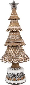 Dekorace vánoční perníkový stromek Gingerbread Tree - Ø 16*42 cm