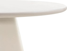 Jídelní kulatý stůl Aurora 120 cm ecru