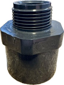 Vagnerpool Nipl - přechodka PVC 50/40 mm lepení/ vnější závit 1"