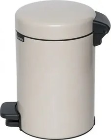 Brabantia Newicon Pedálový odpadkový koš 3 L béžová / průměr 16.8 cm /