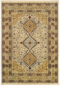 Koberce Breno Kusový koberec JENEEN 90/C78W, Béžová, Vícebarevné, 160 x 235 cm