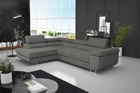 ANTEX MALIBU rozkládací sedací souprava s úložným prostorem hnědá 277 x 70 - 89 x 203 cm