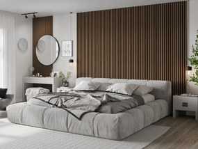 Mexen Lam-B, akustické stěnové lamely 275 × 30 cm, HDF deska 4 mm, technická dýha, ořech espresso, S100-275307-3015-019