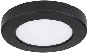 Globo 12379-6b led stropní svítidlo lasse 1x6w | 400lm | 3000-4000-6500k - černá