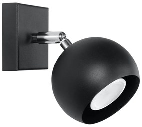 Sollux Lighting Nástěnné svítidlo OCULARE Černá