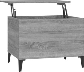 vidaXL Konferenční stolek 60x44,5x45 cm kompozitní dřevo [819578] Barva: Bílá