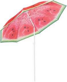 Zahradní slunečník 160 cm, meloun SPRINGOS VIVA BU0020