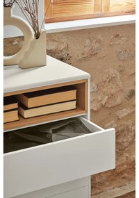 Krémová komoda 120x90x40 cm Corvo – Teulat