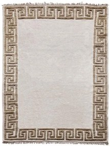 Hans Home | Ručně vázaný kusový koberec Greek DESP P86 Ivory White Antique Mud - 200x290