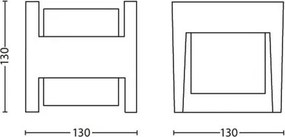 PH 16459/93/16 Arbour SVÍTIDLO VENKOVNÍ 16459/93/16 - Philips (915005193701)