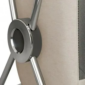 Simplehuman Skládací koš na prádlo jednoduchý hnědá / ocel + polyester