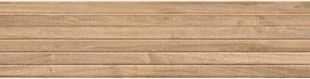Mexen Mulberry Wood Honey gres glazovaný rekt. G1, dřevodekorativní nástěnná dlaždice 120 x 30 cm, matná