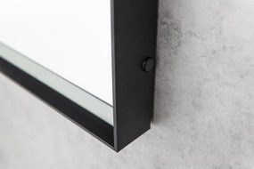 Sapho Sapho, SORT zrcadlo s LED osvětlením 60x80cm, bezdotykový IR senzor, 2700-6500K, černá mat, ST080S