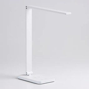 Brilagi -LED Stm dotyk stol lampa s bezdr nab QI LED/7W/5V 3000/4000/6000K bílá