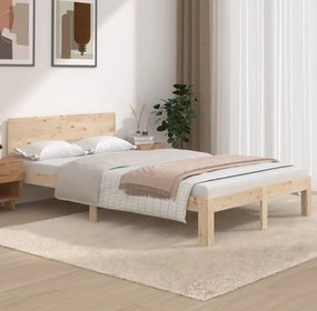 vidaXL Rám postele masivní borovice 120 x 200 cm [810494] Barva: Přírodní