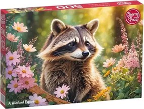 CHERRY PAZZI Puzzle Lesní průzkuník / 500 dílků