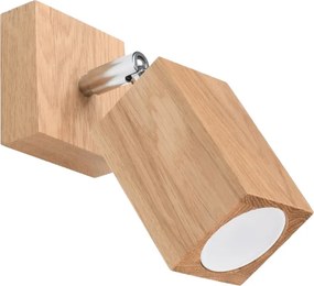 Sollux Lighting Nástěnné svítidlo KEKE dub