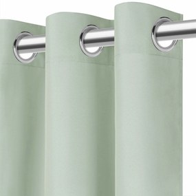 Spod Igły i Nitki Hotová záclona Sage 140x250 na průchodkách Viva do obývacího pokoje