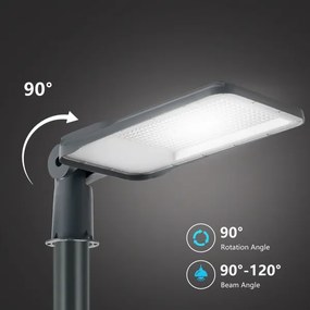 Brilagi-LED Venk. lampa se sloupem a kl. 3 m URBANLIGHT LED/200W/230V antr. IP65