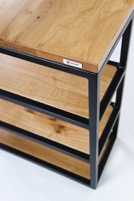 Wooded Pracovní stůl Arvada z masivu DUB 140x65 cm
