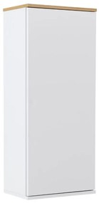 OnaDnes -20% Matně bílá lakovaná nástěnná skříňka Tenzo Dot 40 x 43 cm