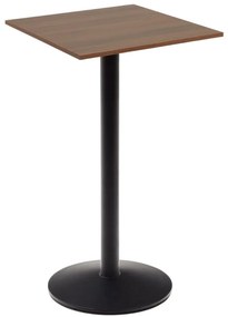 Ořechový barový stůl Kave Home Esilda 60 x 60 cm
