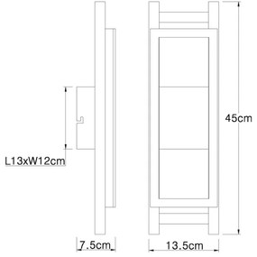 Globo 67266W - LED Nástěnné svítidlo ILLA LED/10W/230V