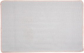 Růžová koupelnová předložka s hvězdou - 78*48*1 cm