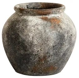 Váza Echo Rust Grey 25 cm Muubs