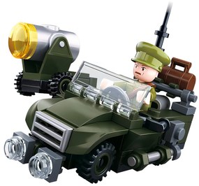 Sluban WWII M38-B0678B 4into1 Hlídkový Jeep