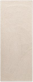 Hanse Home, Běhoun Calmio 106220 Natural White, 80x200, bílá, ložnice
