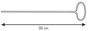 Jehla na špíz PRESTO 30 cm, 6 ks