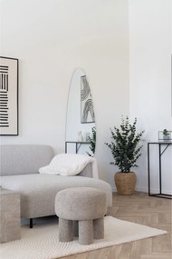 House Nordic Pouf PERTH světle šedý