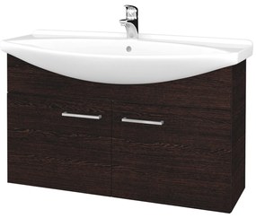 Dřevojas Koupelnová skříň TAKE IT SZD2 105 Varianta: D08 Wenge / Úchytka T06 / D08 Wenge