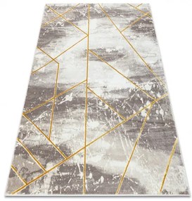 koberec CORE 1818 Geometrický Strukturální, dvě úrovně rouna, slono velikost 120x170 cm | krásné koberce cz