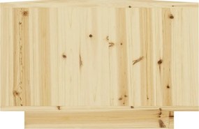 vidaXL Konferenční stolek voskově hnědý 110x50x33,5 cm masiv borovice [809207] Barva: Přírodní