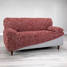 Bielastické potahy GLORIA vínová trojkřeslo (š. 170 - 220 cm)