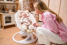 MoMi PEARL Elektrické houpátko béžové