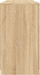 Příborník s LED osvětlením dub sonoma 142,5 x 37 x 67 cm 3209088