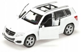 008805 Kovový model auta - Nex 1:34 - Mercedes-Benz GLK Bílá