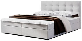 Čalouněná postel STIG 2 + rošt + matrace, 140x200, Cosmic 10