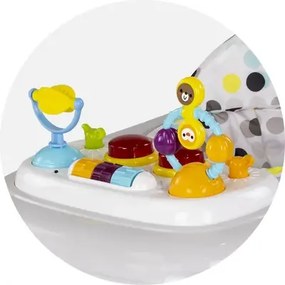 CHIPOLINO Chodítko interaktivní Baby Steps Grey