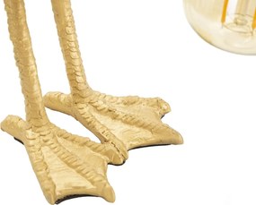 Stolní lampa Flamingo 39,5 cm zlatá