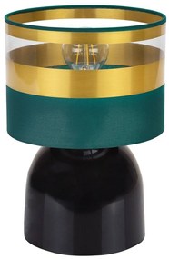 Stolní lampa Intense Gold, 1x textilní stínítko (výběr ze 6 barev), (výběr ze 3 barev konstrukce)