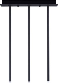 Matně černé hliníkové LED stropní svítidlo s ohybatelnou konstrukcí 10x45 cm Stilvi – Nova Luce
