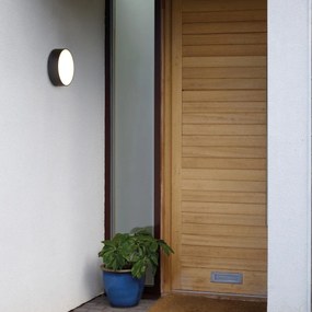 AST 1391004 Venkovní nástěnné svítidlo Kea 250 Round 12.6W 3000K černá - ASTRO Lighting