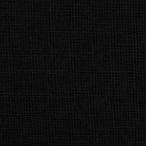Dětská pohovka černá 70 x 40 x 24 cm textil 3196348