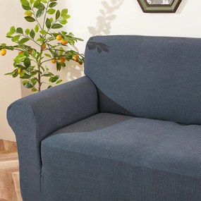 4Home Napínací potah na křeslo Magic clean tmavě šedá, 75 - 95 cm