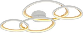 XXXLutz STROPNÍ LED SVÍTIDLO, 103/10,5/58 cm - Stropní svítidla - 004102111101