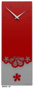 Designové hodiny 56-11-1 CalleaDesign Merletto Pendulum 59cm (více barevných variant) Barva vínová červená-65 - RAL3003